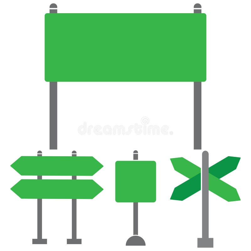 Road sign logo vector stock vector. Illustration of green - 173774965