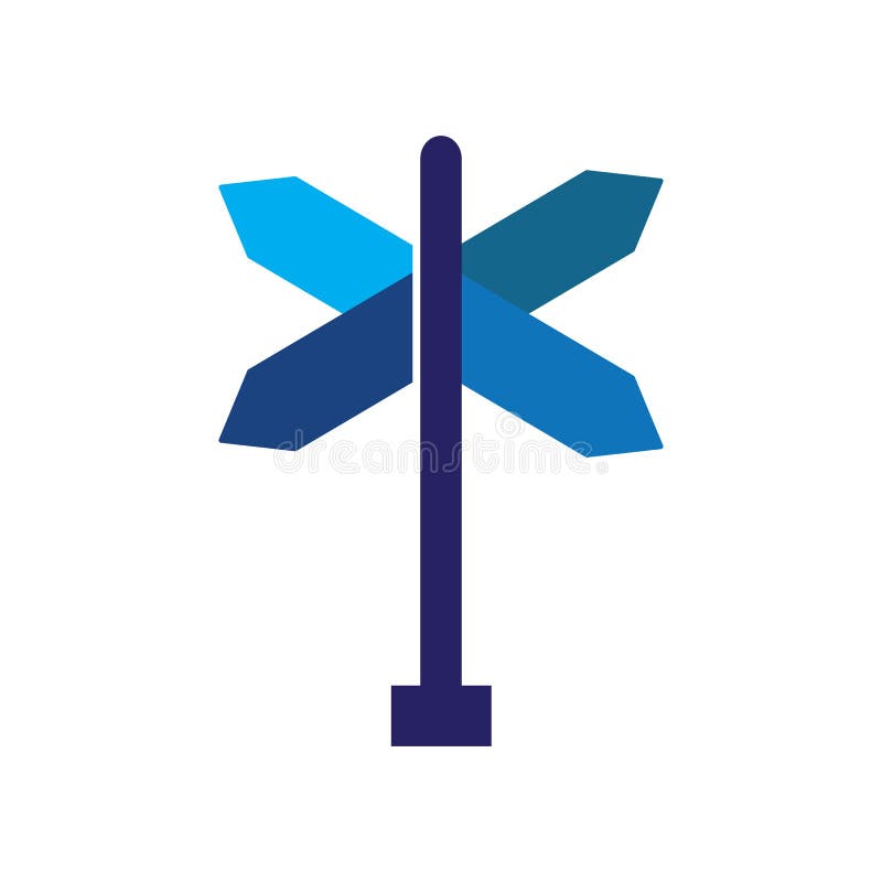 Road sign logo vector stock vector. Illustration of isolated - 173774982