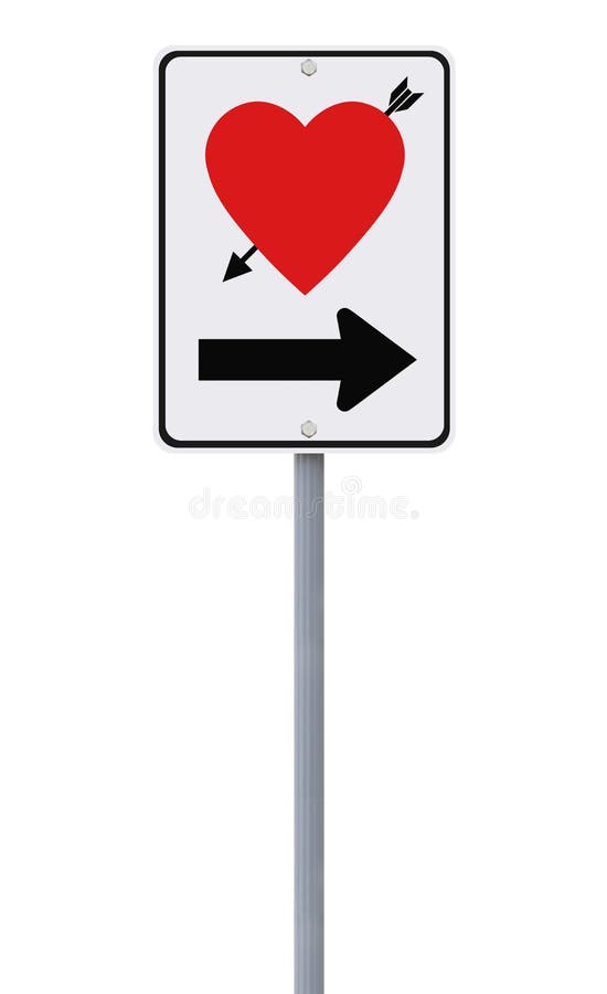 Road Sign on Love stock image. Image of road, concept - 28973609