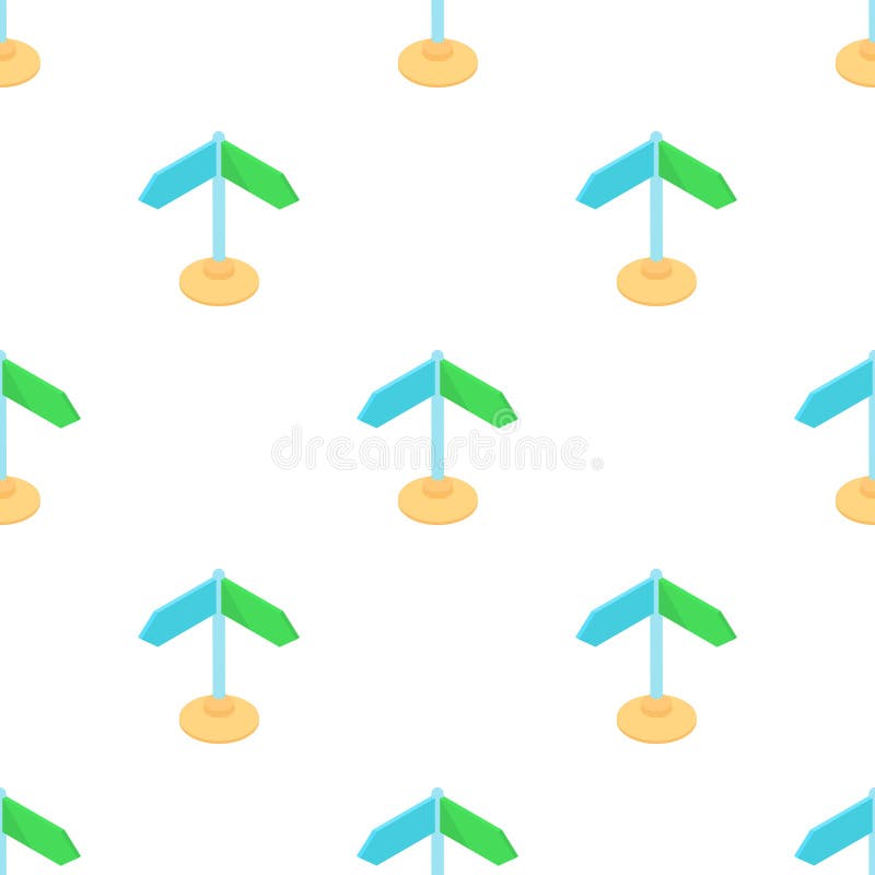 Road Sign Pattern Seamless Vector Stock Vector - Illustration of symbol ...