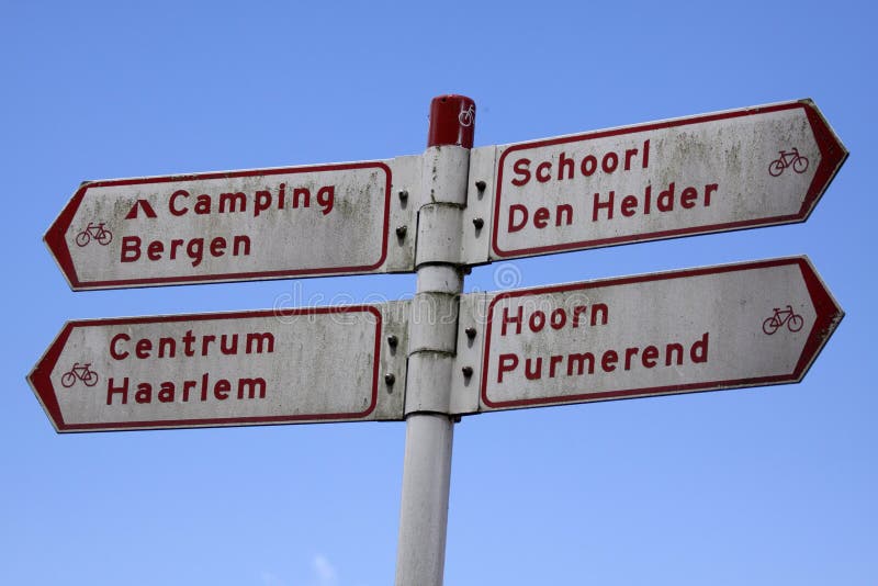 Road sign with place names stock image. Image of travel - 74855657