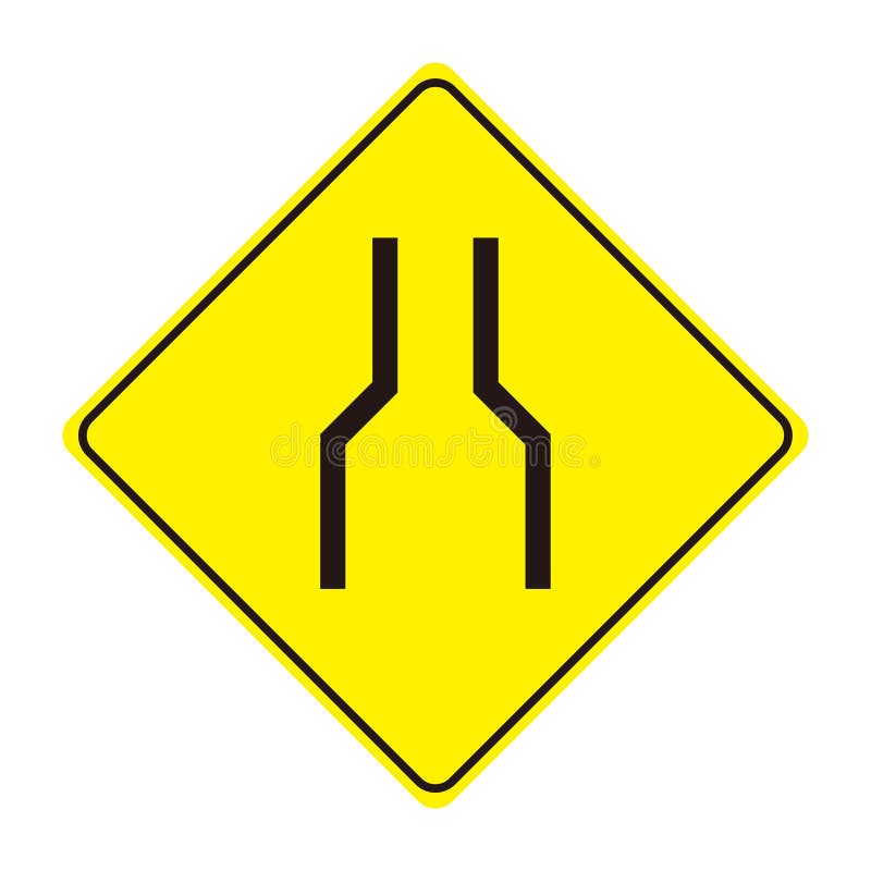 Caution Reduced Visibility, Fog Area. Triangle Road Warning Sign. Stock ...
