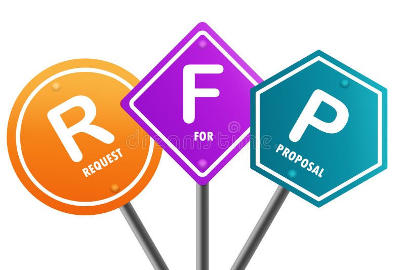 Road Sign with RFP - Request for Proposal Word Stock Illustration ...
