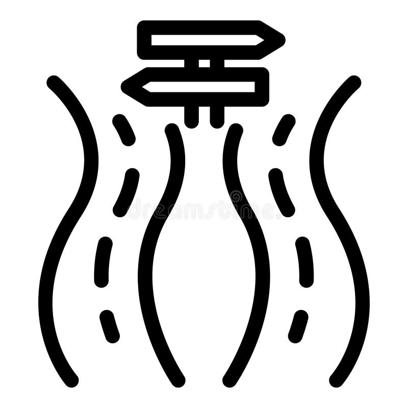 Merging Road Stock Illustrations – 1,468 Merging Road Stock ...