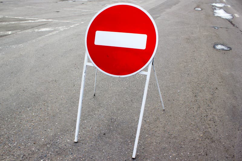 Road sign Stop stock image. Image of blue, austerity - 87247053
