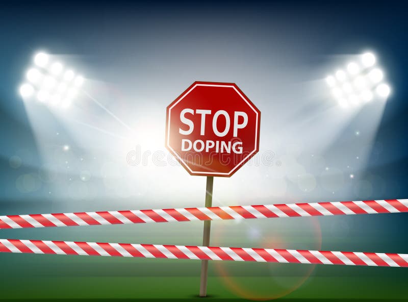 Stop Doping. Ban Dope. It Is Forbidden To Take Stimulants. Cross Stock ... Stop Doping. Ban Dope. It Is Forbidden To Take Stimulants. Cross Stock ...