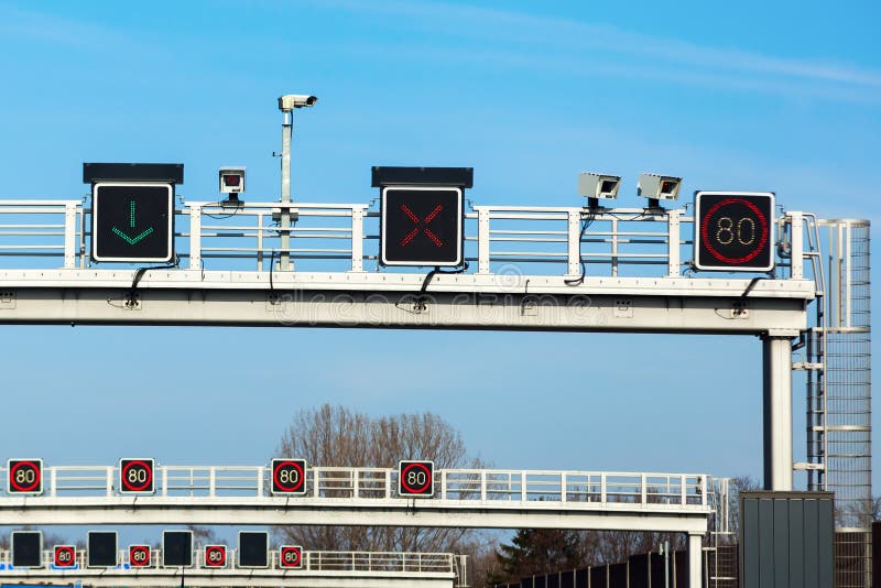 Road sign structure stock image. Image of autobahn, street - 68819409