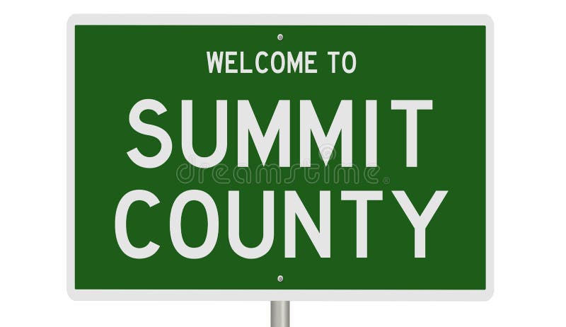 Akron Road Sign Showing Population and Elevation Stock Illustration ...