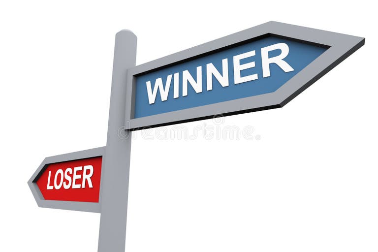 Winner Loser Stock Illustrations – 4,198 Winner Loser Stock ...