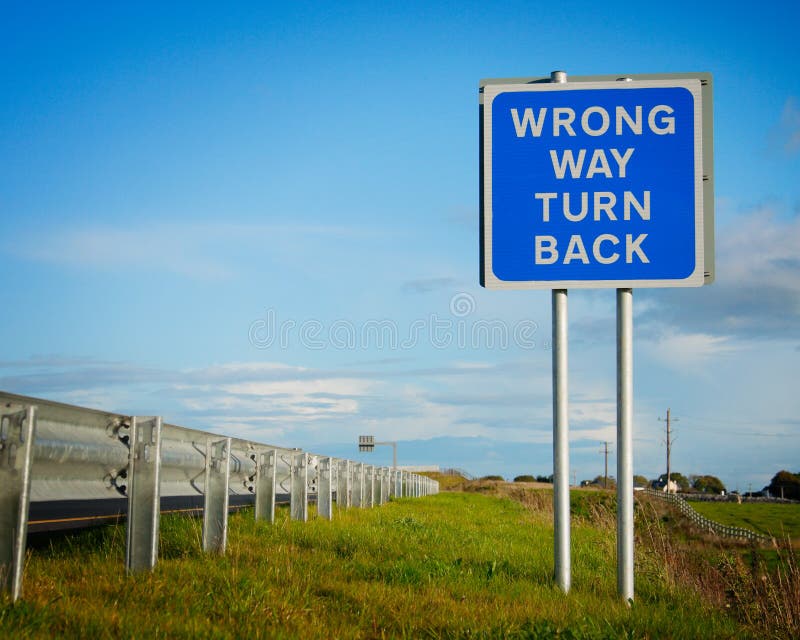 Road sign ' Wrong Way' stock image. Image of nobody, curves - 17819191 Road sign ' Wrong Way' stock image. Image of nobody, curves - 17819191