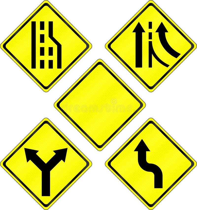 Cartoon Yield Sign