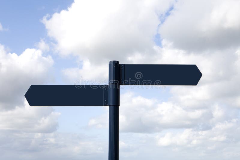 Sign Post stock image. Image of directions, sign, post - 708047