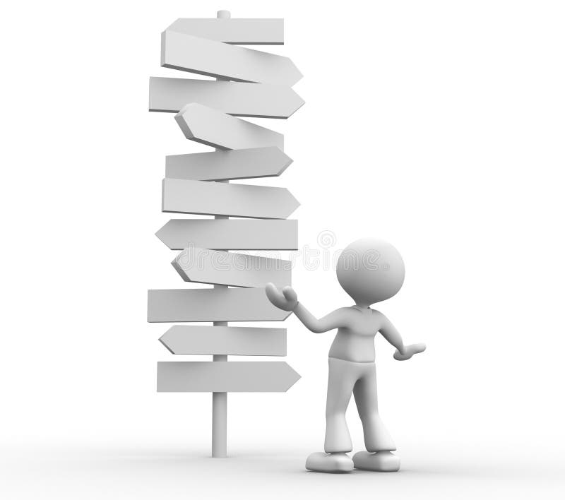 Confused Road Sign Stock Illustrations – 3,017 Confused Road Sign Stock ...