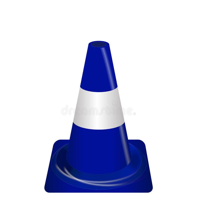 Road Signs. Blue Badge Guardrails. Vector Illustration. Stock Vector ...