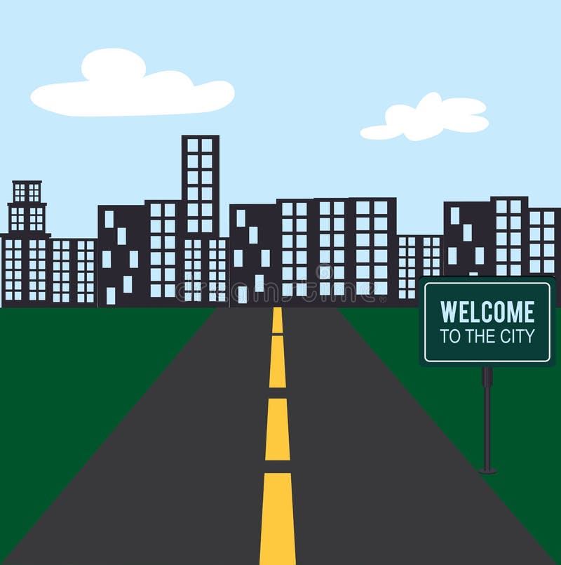 Welcome Road Signs Stock Illustrations – 362 Welcome Road Signs Stock ...