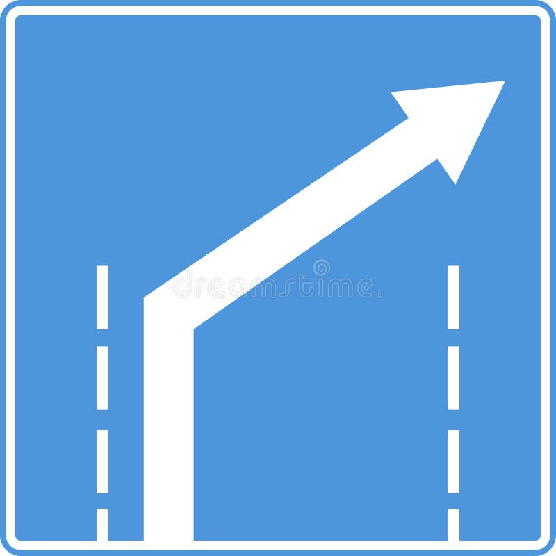 The Direction of Turning To the Right. Vector Image. Stock Vector ...