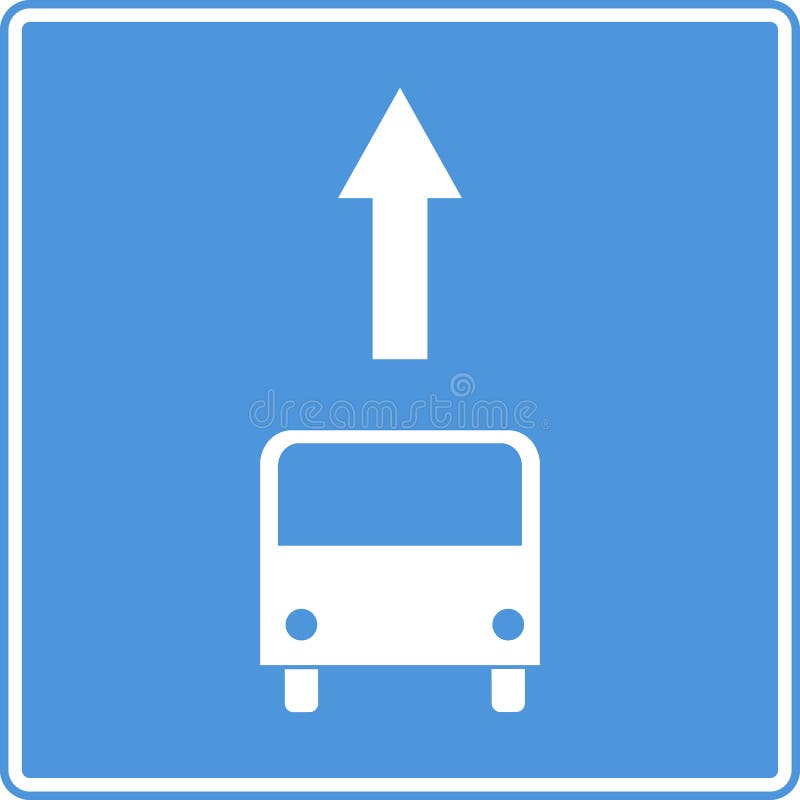 Bus Special Lane Stock Illustrations – 18 Bus Special Lane Stock ...