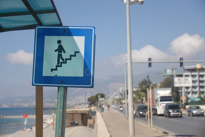 Road Signs, Traffic Sign, Traffic Rules in Turkey, 2 Stock Image ...