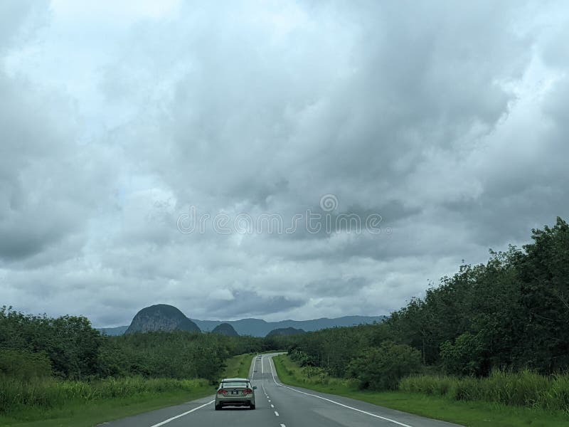 Road sky cloud car way stock photo. Image of road, cloud - 325621434