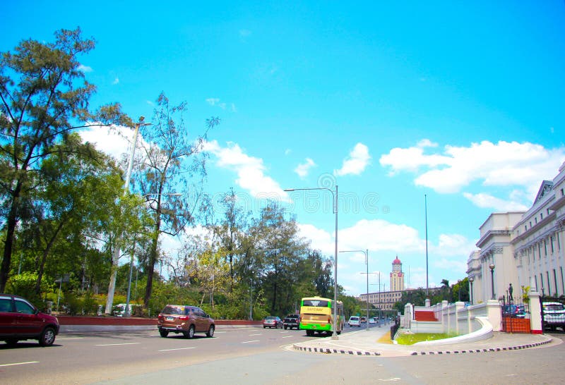 Along Roxas Blvd. And Pedro Gil St. Editorial Photography - Image of ...