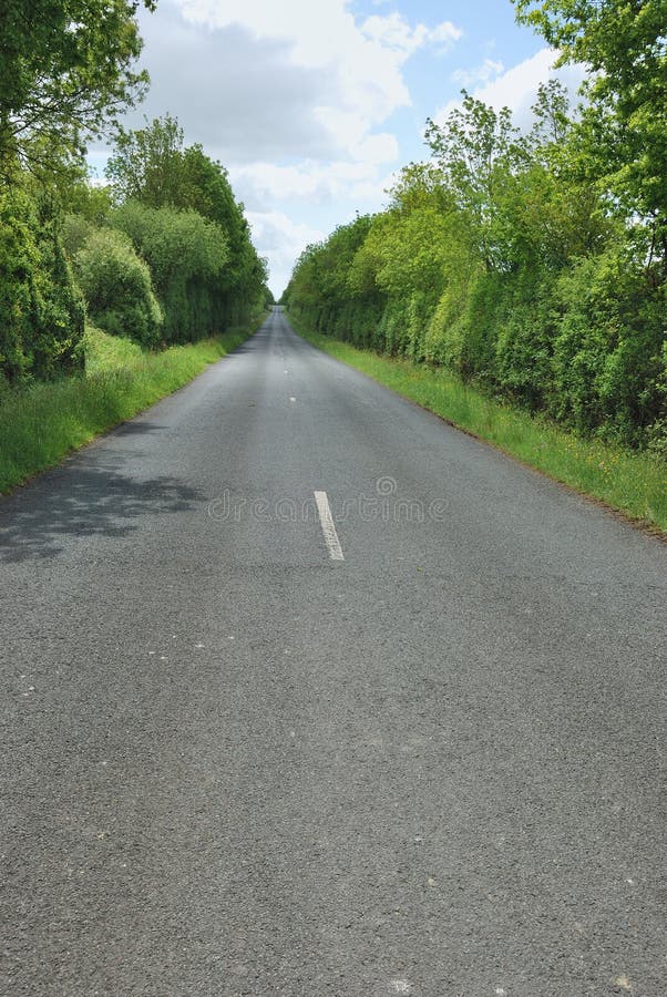 Road at spring stock image. Image of transport, tree - 48223287