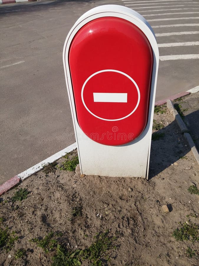 Road stop sign stock image. Image of signal, cease, fossil - 52638005