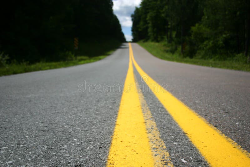 Road with stripes (DOF) stock image. Image of path, stripe - 2829445