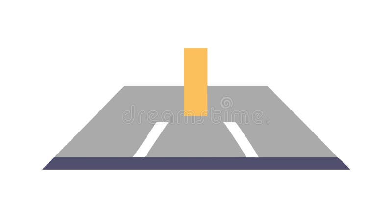 Road into Structure Icon, Pathway Entry, Journey Destination, Urban ...