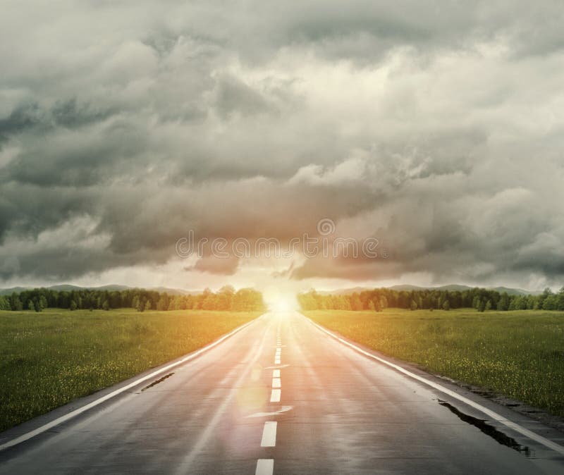 4,425 Open Road Sunset Beautiful Stock Photos - Free & Royalty-Free ...