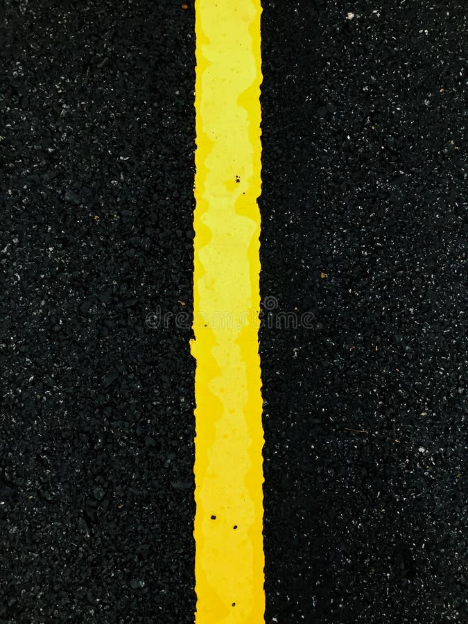 Road Surface and Lines for Dark Close-up Background. Stock Image ...