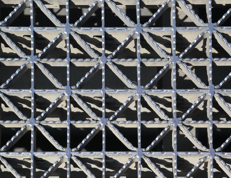 Red Metal Grating stock image. Image of metal, grate - 14887977