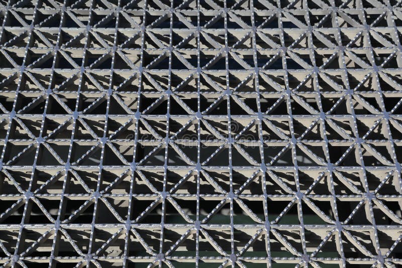 Red Metal Grating stock image. Image of metal, grate - 14887977