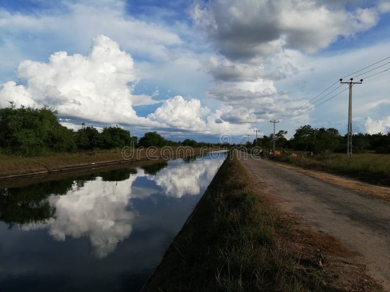 Road stock image. Image of tanal, road, dimatha, ayesh - 120451055