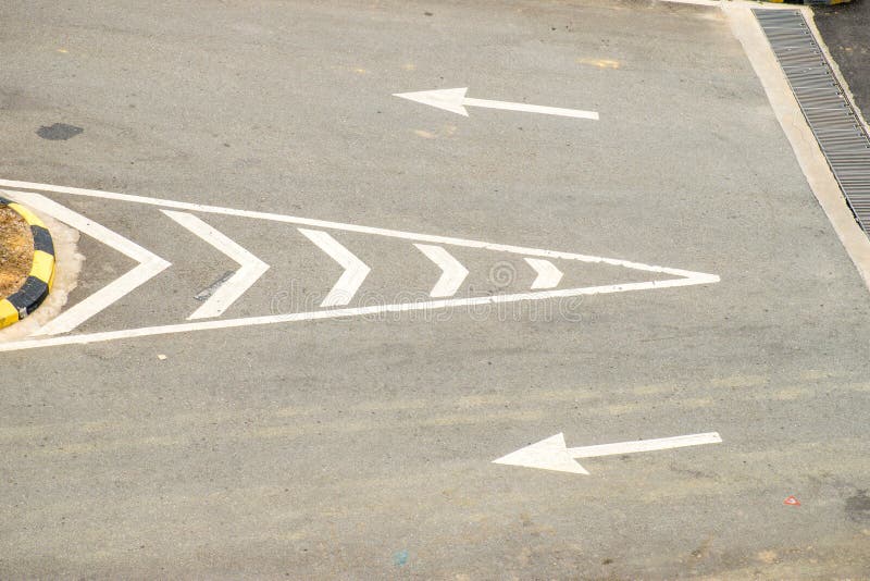 Road Texture with Two Crossroad Stock Image - Image of material, arrow ...