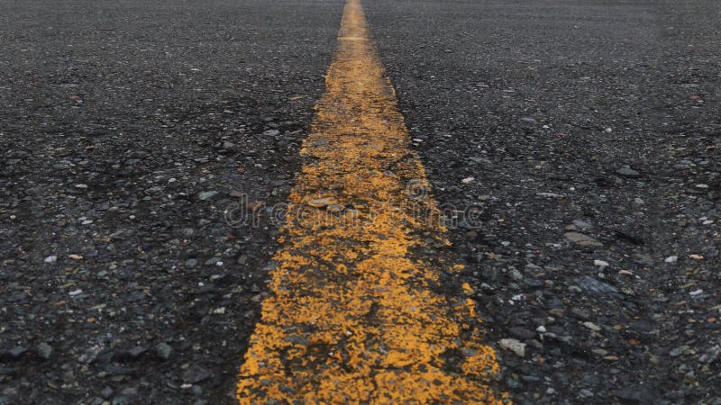 Road Texture with Yellow Line Stock Image - Image of roadway, line ...