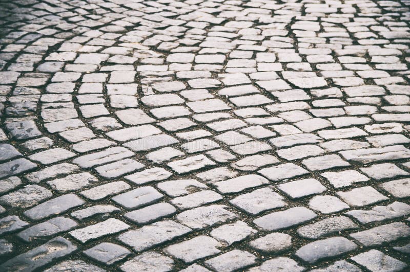 Road tiles stock photo. Image of paved, rough, black - 69394970