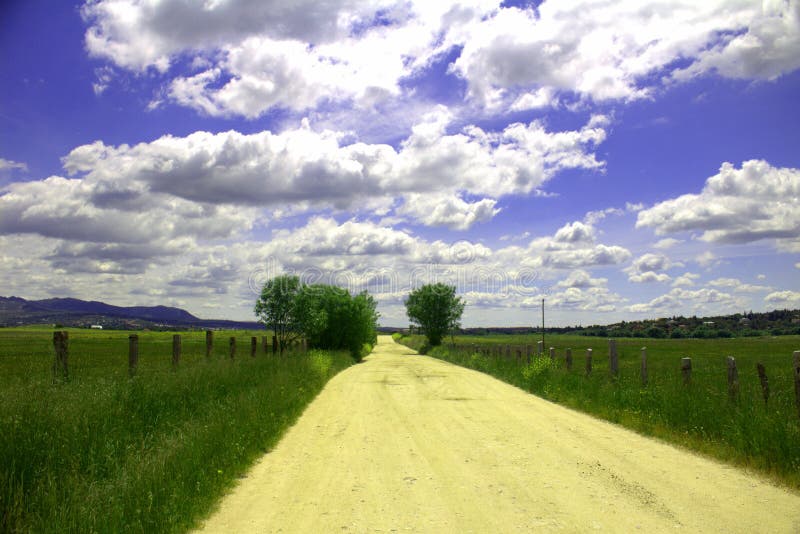 Path stock photo. Image of road, countryside, campo - 100361168
