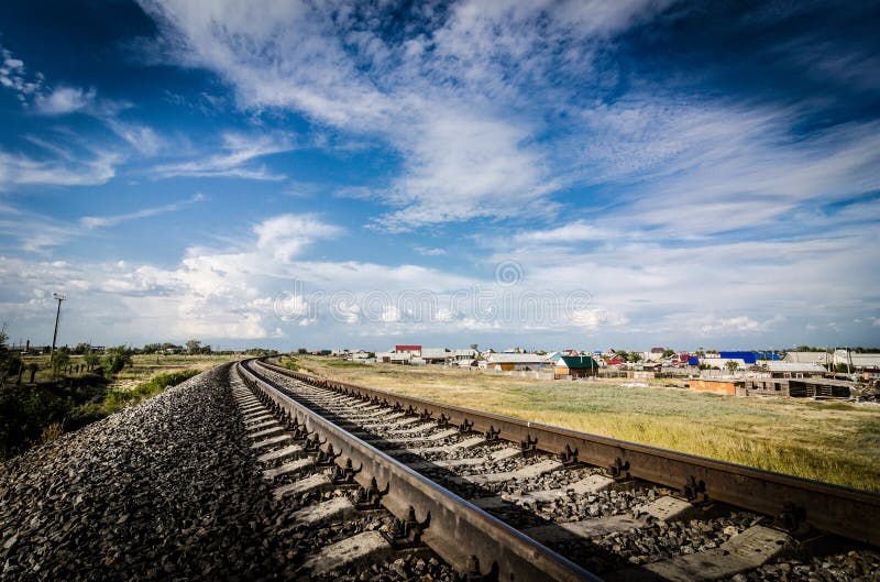 Road to bright horizon stock photo. Image of leading - 62649968