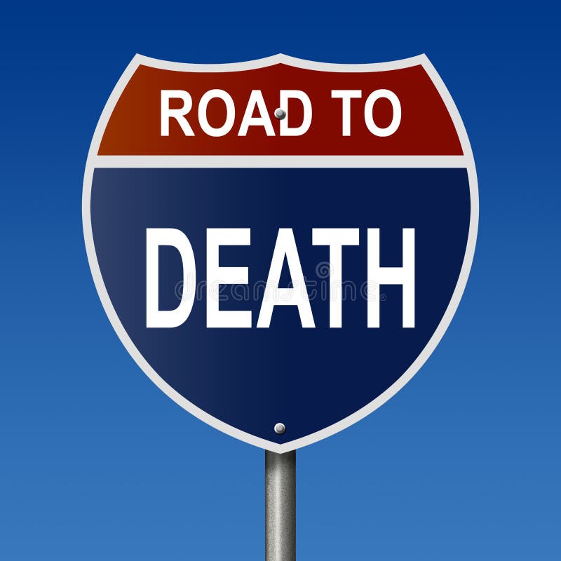 Death sign stock vector. Illustration of evil, killing - 15300601