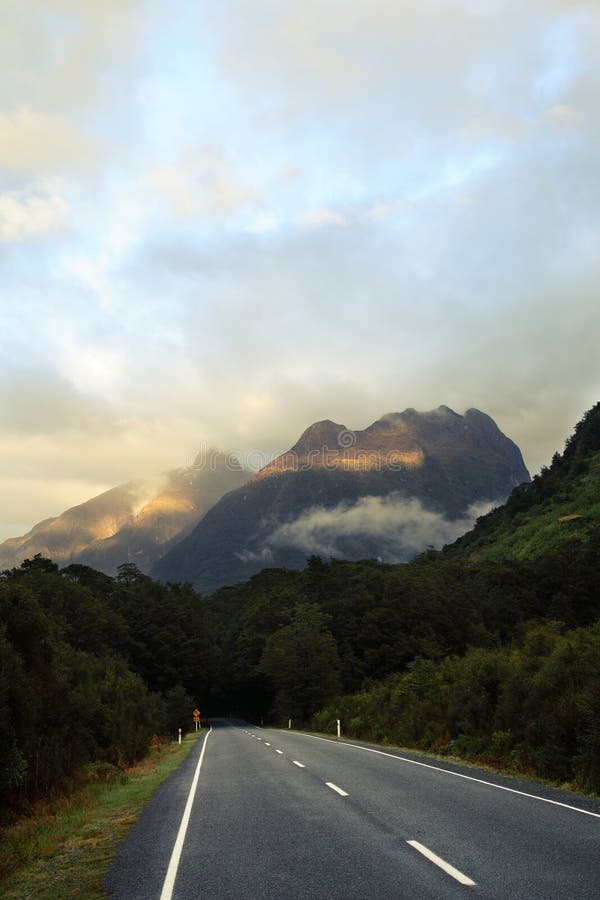 Road to Heaven stock image. Image of bush, glow, ground - 1458427