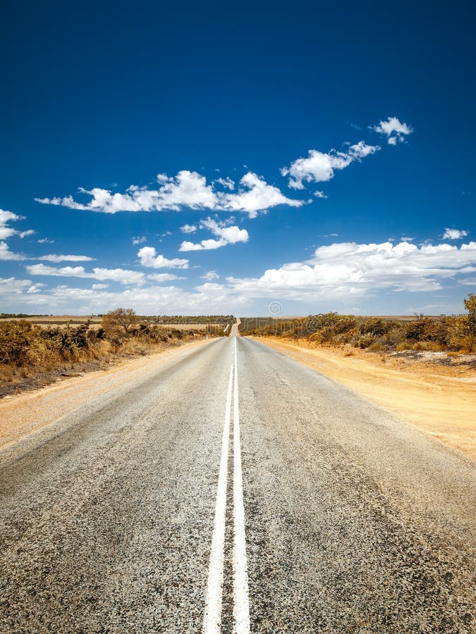 Road to horizon stock image. Image of outdoor, freedom - 43425439