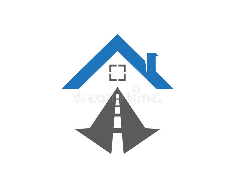 Road To House Logo Stock Illustrations – 104 Road To House Logo Stock ...
