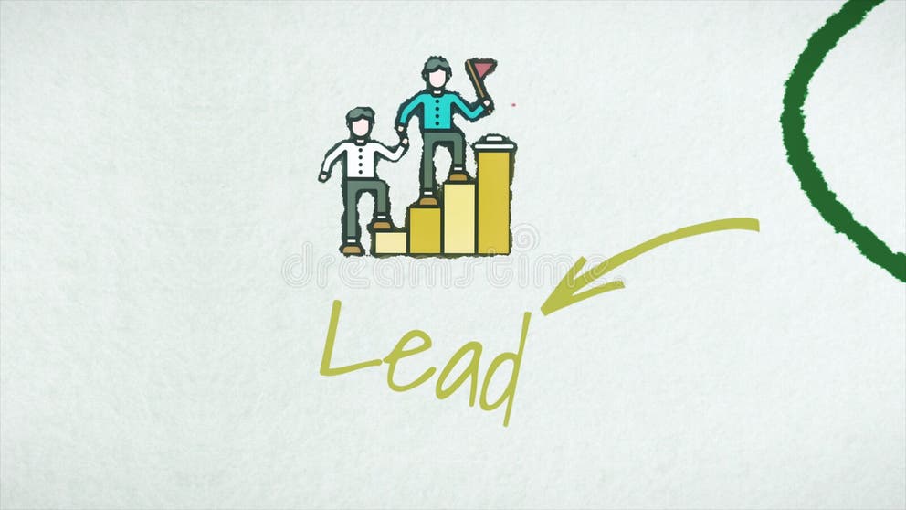 Road To Ideas Concept Loopable Animation. Elements of Idea. Animatiom ...