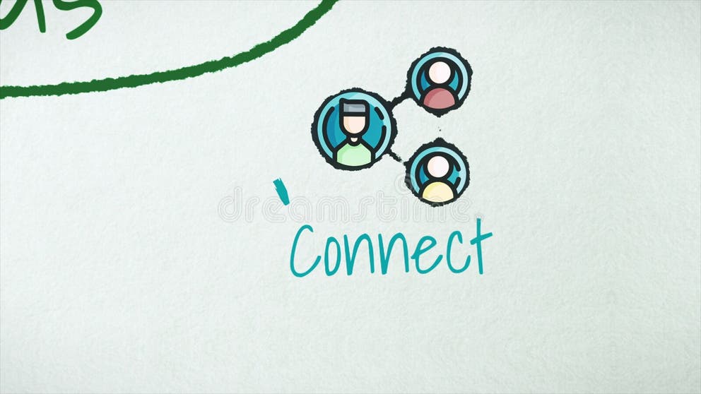Road To Ideas Concept Loopable Animation. Elements of Idea. Animatiom ...