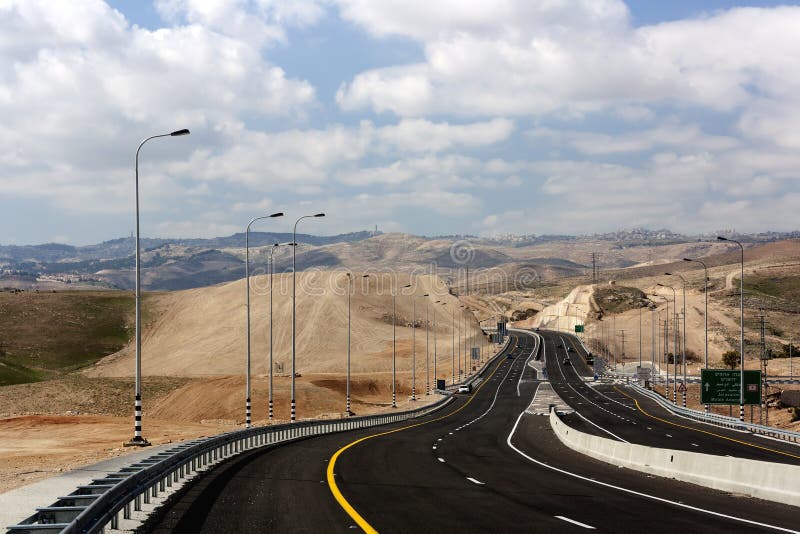 The Road to Jerusalem stock photo. Image of nature, highway - 214115648