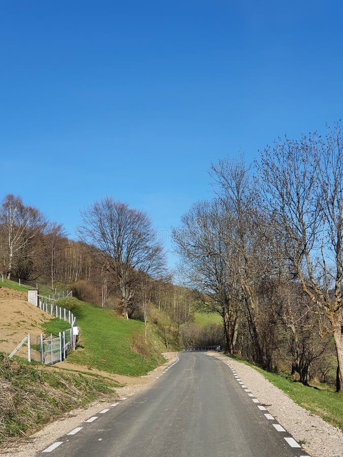 Road to marisel village stock photo. Image of visit - 218519286