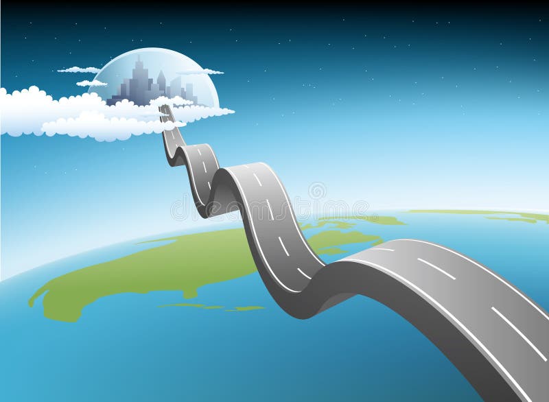 Road To Future Stock Illustrations – 6,441 Road To Future Stock ...