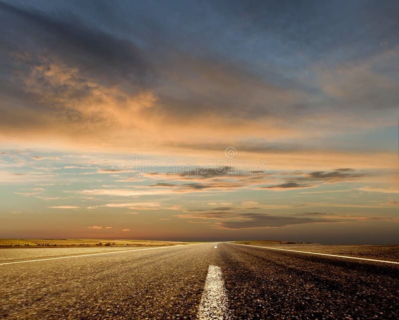 Road to Nowhere stock image. Image of freeway, asphalt - 17021897