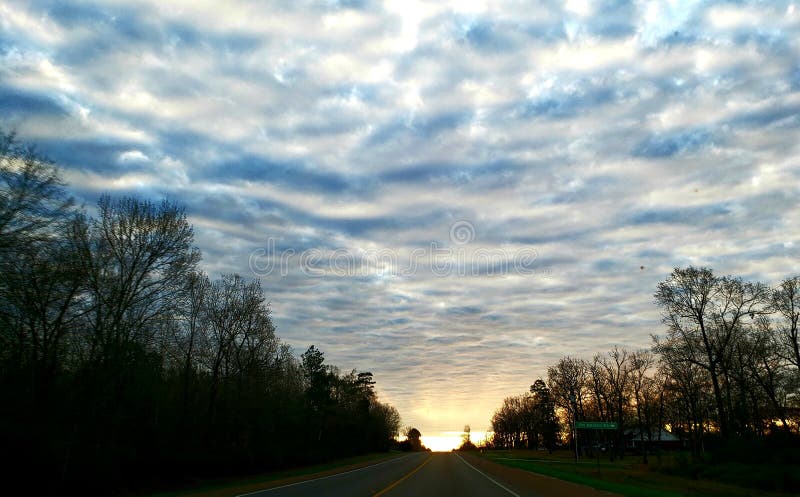 The road to nowhere stock image. Image of texas, forest - 173541455