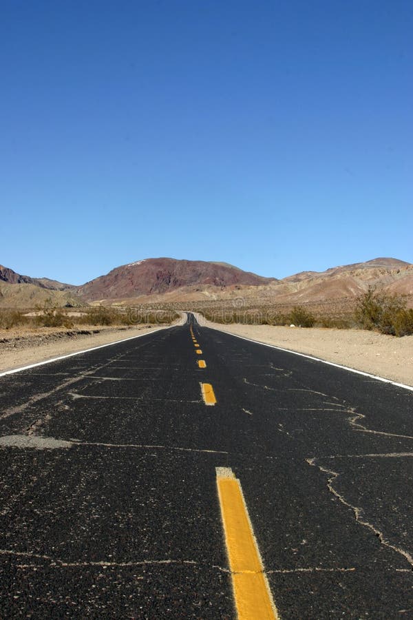 Road leading nowhere stock photo. Image of mountain, blue - 6918144